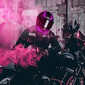 Motorcycle Helmet Light, 3 Modes Driving EL Light Strips, Led Helmet Light Strip, Night Riding Signal Light Decoration Kit