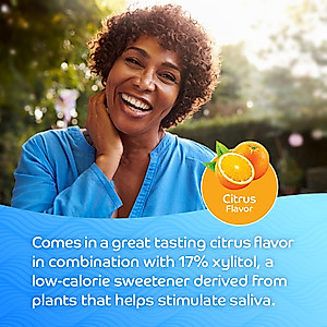 OraCoat XyliGel, Soothing Dry Mouth & Lip Moisturizing Relief Gel, 1.7 Fl Oz, 1 Pack, Citrus with Xylitol, Sugar Free Dry Mouth Gel, Helps Stimulate Saliva, Non-Acidic, Daytime & Night Time Use