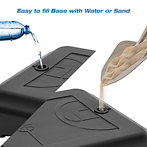 DC DICLASSE Basketball Hoop for Kids, Grow with Kids, Adjustable Height 5Ft – 6.8Ft, Basketball Portable Hoops & Goals, w/Wheels Indoor Outdoor Basketball Goal, Stable Construction Black