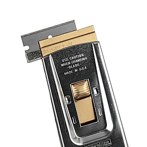 Unger Commercial SR500 Stainless Steel Safety Scraper (Case of 50)