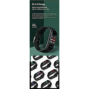 Mini Blood Sugar Monitor Watch, Painless Non-invasive Blood Glucose Smart Watch, Fitness Tracker with 24/7 Heart Rate Sleep Blood Oxygen Pressure Tracking Sport Watch for Men Women (Purple)