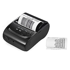 LAOJIA POS-5802DD Mini Portable Wireless USB Thermal Printer Receipt Ticket POS Printing for iOS Android Windows
