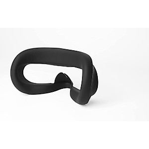 NIUVR Face Cover Silicone Mask Compatible with Oculus Quest 2 VR, Sealing Light Leakage Facial Pad Compatible with Meta Headset Accessories, Sweatproof Washable Anti-Leakage Face Cushion