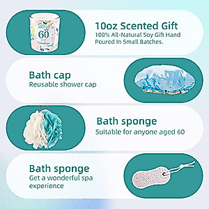 60th Birthday Gifts for Women, 60th Birthday Tumbler, 60 and Fabulous Tumbler, 60th Birthday Tumblers Gifts for Women, Happy 60th Birthday Gift, 60th Birthday Party Supplies, Happy 60th Birthday