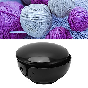 Yarn Holder, Glossy Yarn Bowl Sturdy Durable Plastic Material Small Portable Keep Lightweight for Knitting for Weaving for Crochet