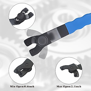 5/8"-11 Angle Grinder Extension Shaft Set Connecting Rotary Rod with Adjustable Angle Grinder Pin Wrench Lock-Nut Spanner and Flange Nut kit Compatible with Bosch Dewalt Makita etc(3" & 4" & 5.5")