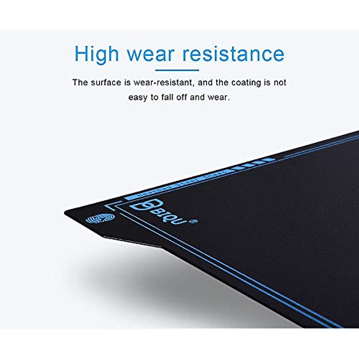 BIQU Upgrade SSS Spring Steel Sheet with Magnetic Sticker, 235X235MM Ultra-Flexible Removable Surface Heated Bed Platform 3D Printer Parts Printing Build Plate for Ender 3/Ender3 Pro/Ender 5/B1