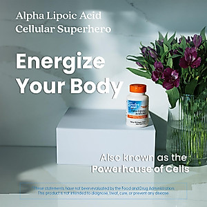 Doctor's Best Alpha-Lipoic Acid 150, Helps Support Glucose Metabolism and Regenerate Antioxidants* Non-GMO, Gluten Free, Vegan, Soy Free, 150mg, 120 Veggie Caps