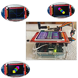 DIYmalls 1.8" inch TFT LCD Display Screen Module SPI Interface ST7735S 128x160 w/SD Card Slot for Arduino U NO Mega-2560