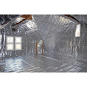 1000 sqft Diamond Radiant Barrier Solar Attic Foil Reflective Insulation 4x250 by AES
