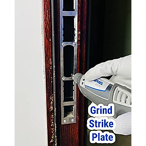 Mars-Rock Carbide Burr Set Compatible with Dremel 1/8" Shank 20PCS Die Grinder Rotary Tool Rasp Wood Carving Bits Accessories Attachments Metal Grinding Engraving Cutting Trimming Porting Double Cut