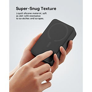 Baseus 20000mAh Magnetic Battery Pack,PD 20W Portable Charger Power Bank,Wireless Power Bank Fast Charging with USB-C Cable,for MagSafe, for iPhone 15/14/13/12 Series and AirPods 3/2/Pro