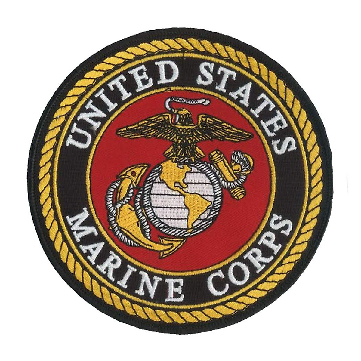 Bayonet Design - Novelty Patch - 5" merrowed Edge with Wax Backing - Veteran Patch - Vietnam - Cold War - Iraqi Freedom - Enduring Freedom - Afghanistan