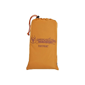 Gazelle Tents™, T3X Tent Footprint, 300D, Waterproof Ground Tarp, 4 Tack Down Stakes, GA108