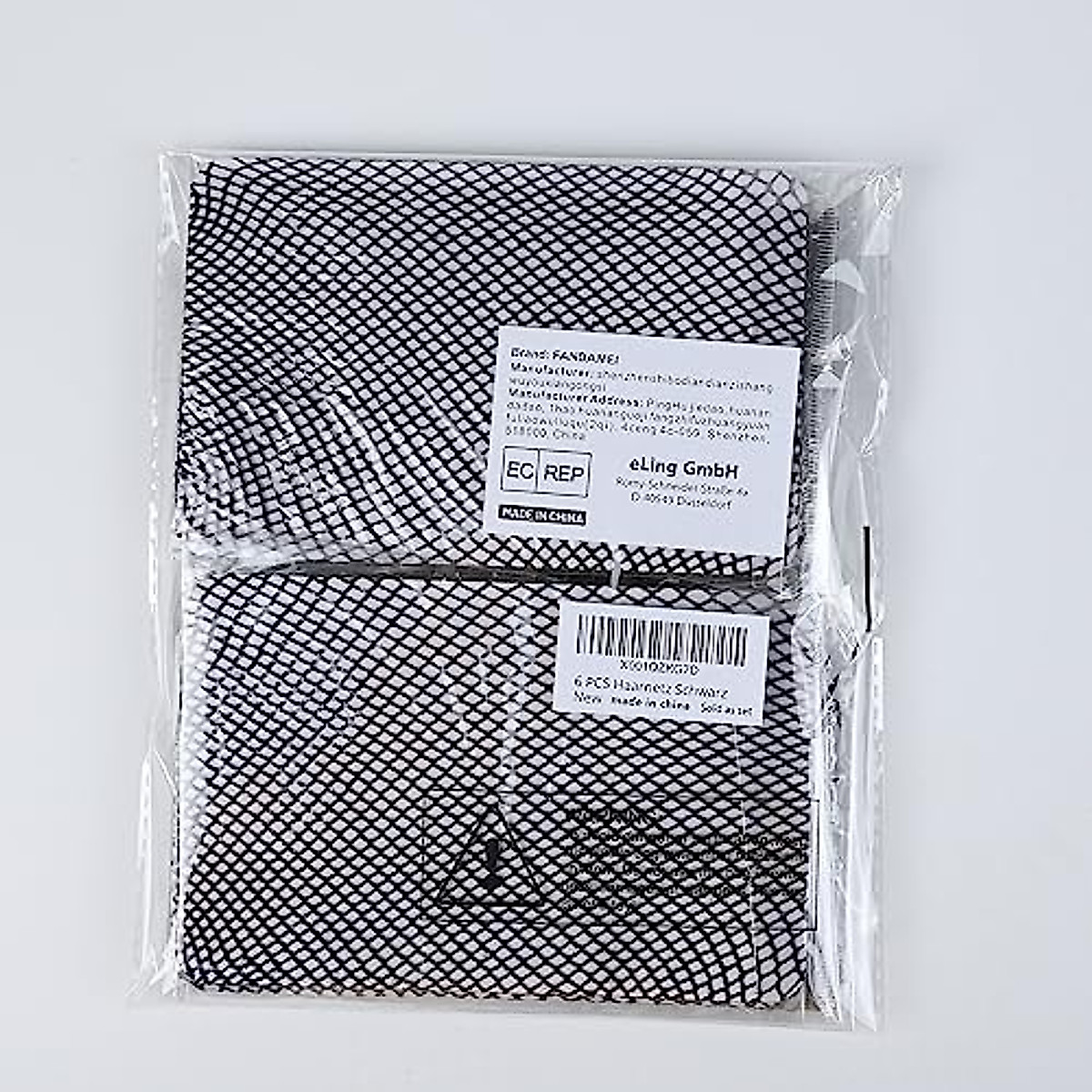 Fandamei 6PCS Wig Cap, 6PCS Black Mesh Wig Cap Net, Closed End Hair Mesh Net, Liner Weaving Caps for Women, Men, Kids, Wig Caps for Halloween, Cosplay