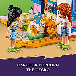 LEGO Friends Liann's Room 41739, Art-Themed Bedroom Playset with Liann & Autumn Mini-Dolls, Collectible Toy for Girls and Boys 6 Plus Years Old