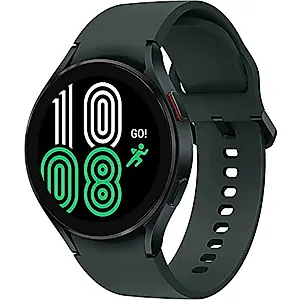 SAMSUNG Galaxy Watch 4 44mm Smartwatch with ECG Monitor Tracker for Health, Fitness, Running, Sleep Cycles, GPS Fall Detection, LTE, US Version, Green