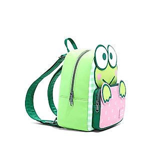 Loungefly Keroppi 3D Gingham Mini Backpack