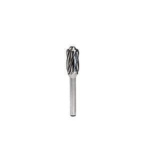 YUFUTOL Carbide Burrs for Aluminum - 5pcs Aluma Cut Carbide Rotary Burr Files Set 1/4"(6.35mm) Shank for Die Grinder Drill,Metal Carving,Polishing,Engraving, Drilling