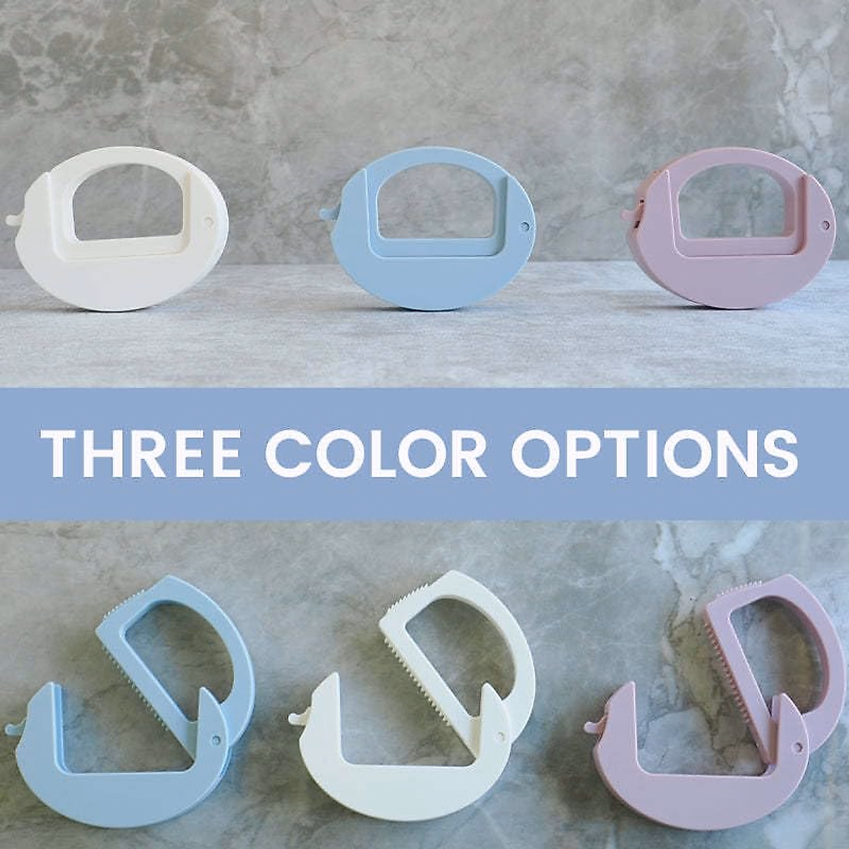 Snack bread sealing clip, 2025 new food sealing safety clip adjustable bag sealing clip, bread bag bag sealing clip plastic bag kitchen food sealing clip (Purple and white)