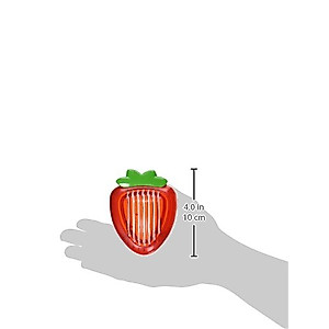 MSC International Joie MSC Simply Slice Strawberry Slicer, A, Red