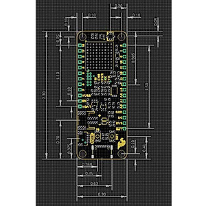 SparkFun Compatible with LoRa Thing Plus - expLoRaBLE-NM180100 System in Package(SiP)-Ambiq Apollo3 microcontroller-Includes Semtech SX1262 LoRa transceiver-Supporting 868MHz & 915MHz Bands & BLE