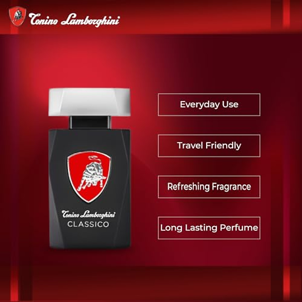 Tonino Lamborghini Classico Men 4.2 oz EDT Spray