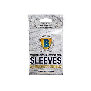 2 Packs Beckett Shield Clear Soft Card Sleeves