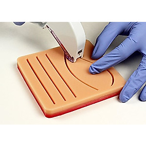 Medium 1-Layer Suture Pad with Practice Training Stapler
