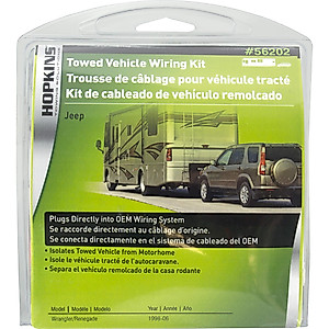Hopkins 56202 Plug-In Simple Towed Vehicle Wiring Kit