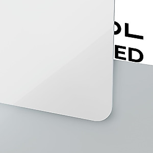 xTool Selected White Opaque Glossy Acrylic Sheets, 12" x 12" Plexiglass Sheets 1/25 inch Thick, 10-Piece Plastic Sheets Acrylic Blank Boards Panel for Laser Cutting & Engraving Decor, Crafts, Signs