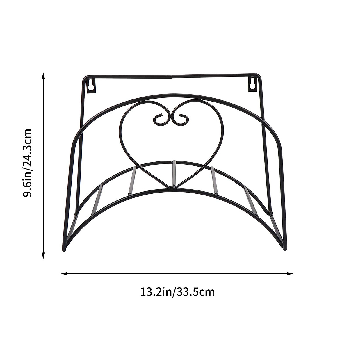 Hose Wrought Iron Frame Bling Accessories for car Heavy Duty Garden Hose Hanger Hose Holder Hanger Garden Hose Rack Water Hanging Hooks Outdoor Hose Wall Mount Metal Hook up Work