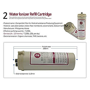 Water Ionizer Filter Set for McCoy KM-5000 / KM-8000 / KM-9000