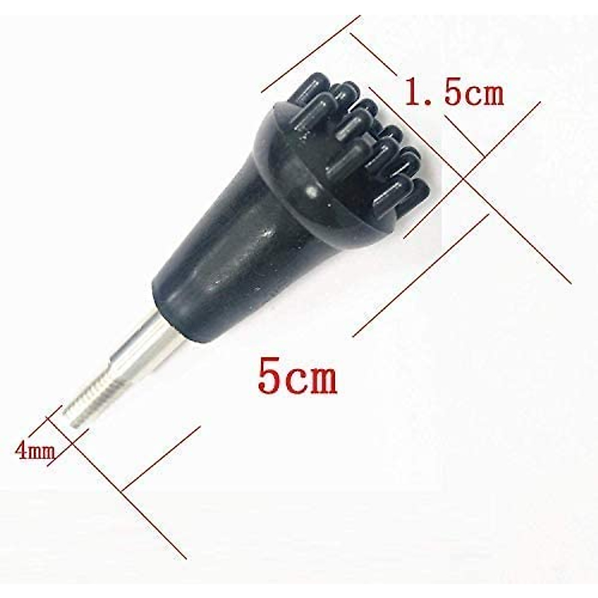 cqwsbsy 6Pcs Hunting Small Game Blunt Judo Broadheads 100 Grain Soft Rubber Archery Practice Tip Point