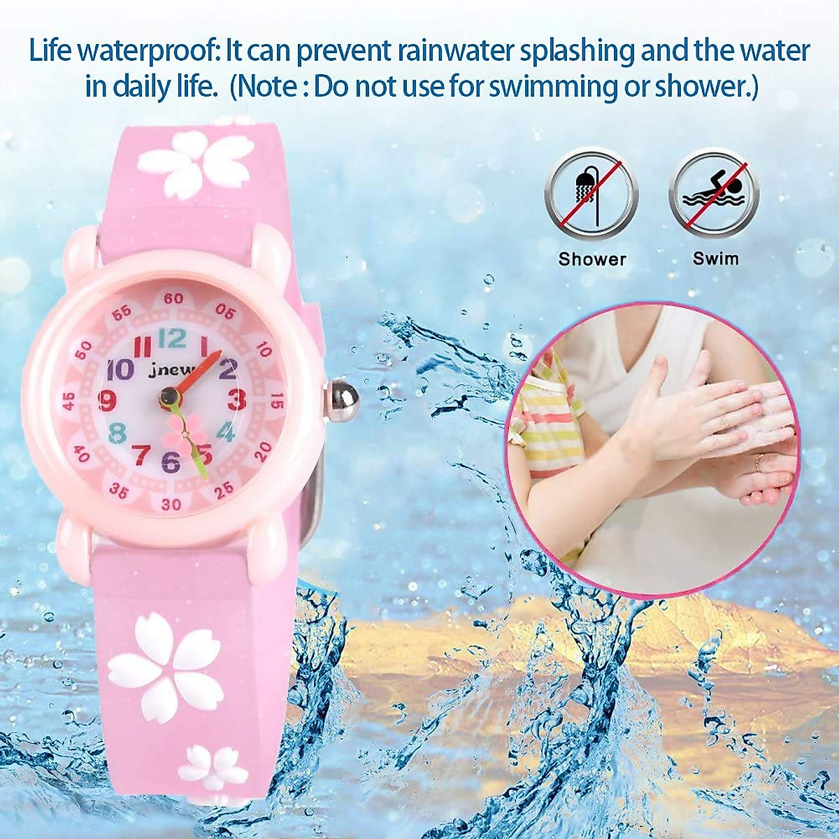 Gift for 3-8 Year Old Girls Kid, Kids Wristwatch Watch Toy for 3-7 Year Old Girl Age 3-10 Gift for Children Birthday