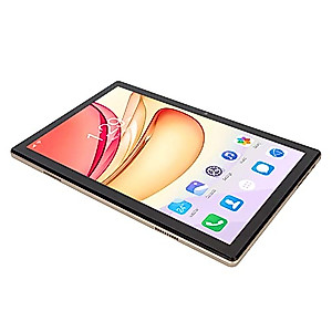 SHYEKYO 10.1in Tablet PC, 6GB RAM 128GB ROM HD Dual Speakers Tablet PC 100‑240V for Travel for Android 10 (#3)