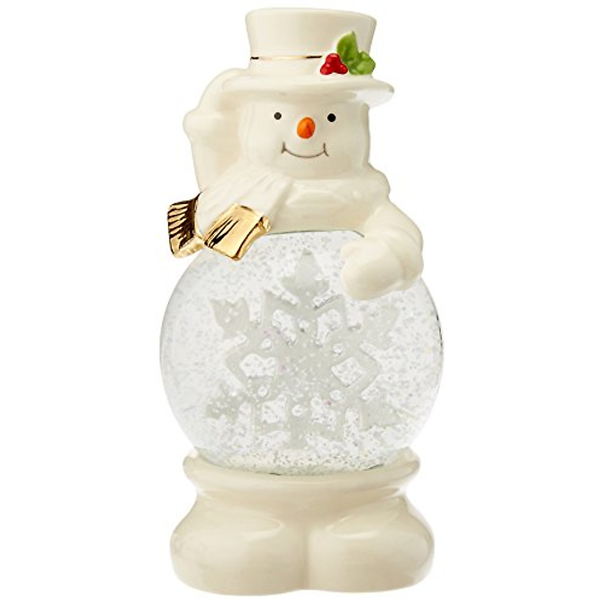 Lenox Let it Snow Snowman Snowglobe