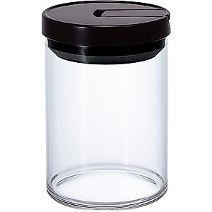 HARIO MCNR-200-B Coffee Canister M, Black
