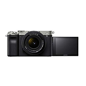 Sony Alpha 7C Full-Frame Compact Mirrorless Camera Kit - Silver (ILCE7CL/S)