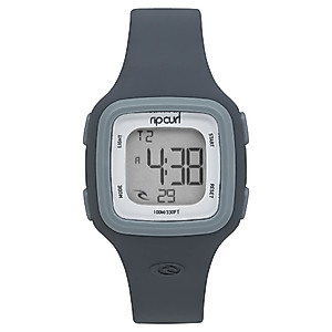 Rip Curl Candy 2 Digital Silicone Women's Watch Steel Grey A3126G-STE