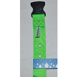 CollarSafe 1.5" Wide Big Dog XXL Designer Replacement Collar Fits Pet Safe 2-Hole Receiver modules 1-3/16" Apart (Fits Invisible Electric Underground Wireless Fence Containment Training bark