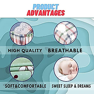 Monstera Sheets Queen - Tropical Leaves Bed Sheets Set 4 Piece for Girls Teens - Botanical Bedding Sheets & Pillowcases - Soft & Deep Pocket & Wrinkle Free - Fitted, Flat Sheet & 2 Pillow Cases