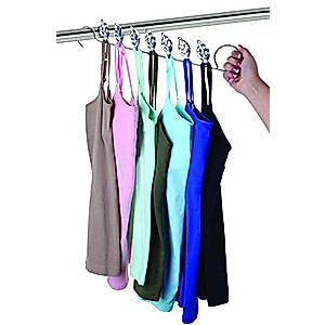 Jokari Multi Hook Hanger, Best for Space Saving Multi Use Clothes Organizer, See Clothing at a Glance with Pull Up Design, Save Room in Your Closet