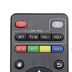 AMGUR MXQ Pro Remote Control MBOX Replacement Remote Control for Android Box MXQ Pro,MXQ-4K,M8S,X96,X96 Mini Smart TV Box T95M,T95N,T95X,H96,H96 PRO Media Player Remote Control