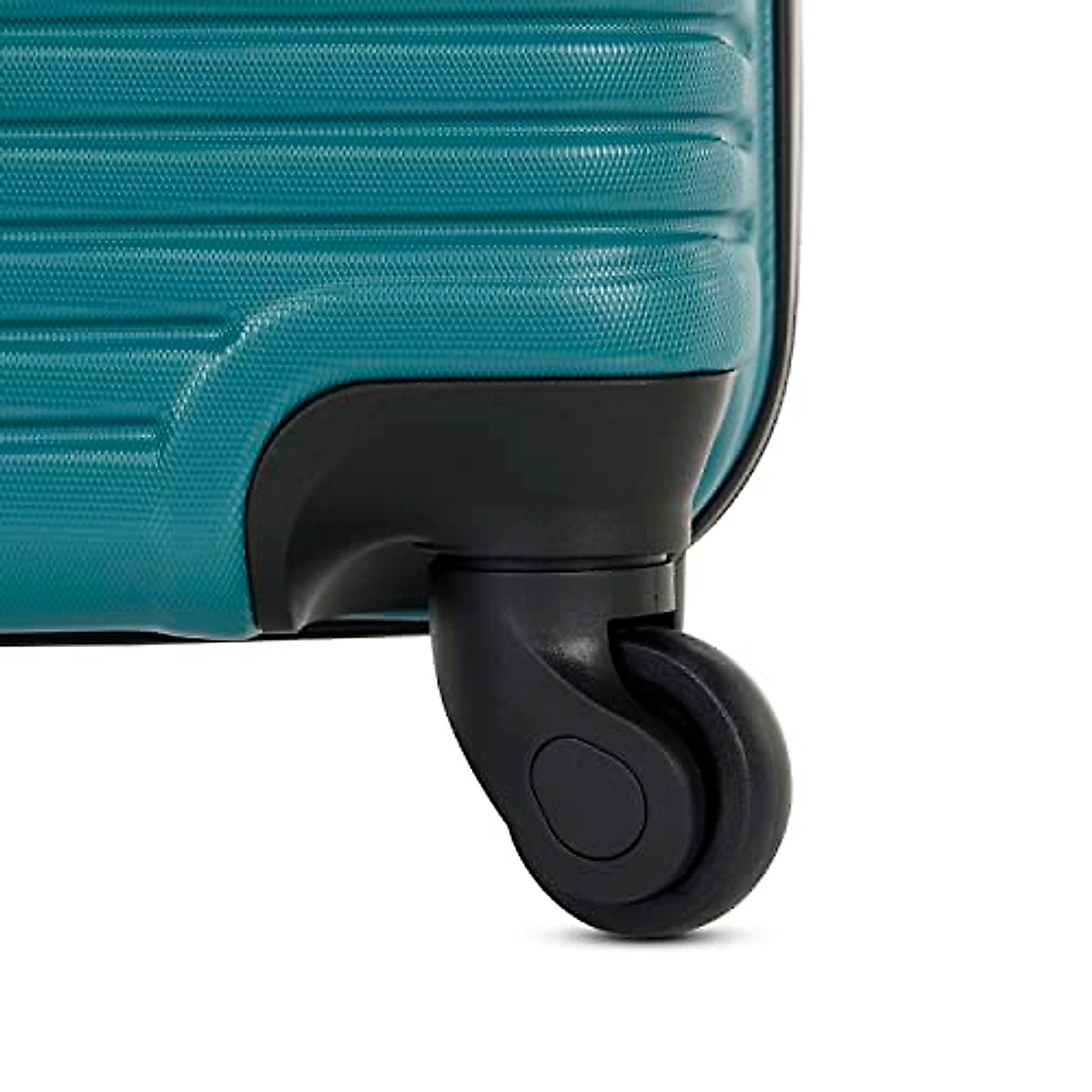 American Tourister Groove Hardside Luggage with Spinner Wheels, Teal, 3-Piece Set (Carry On, Medium, Large)