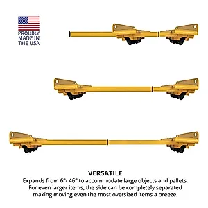 Rhino Cart All Terrain Mover - All Terrain Moving Dolly for Heavy Appliance, Furniture, and Building Material Handling