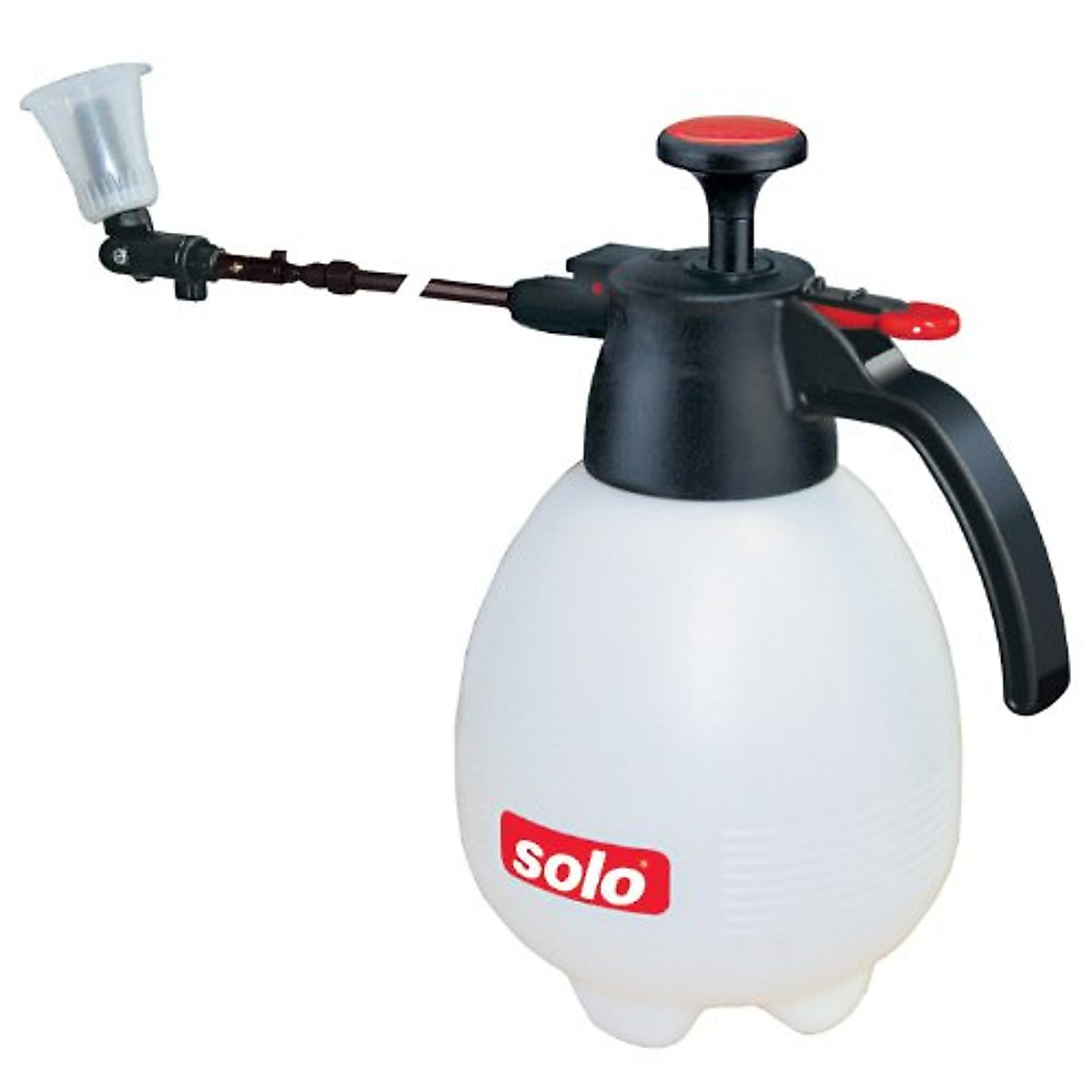 Solo 420 2-Liter One-Hand Pressure Sprayer with Adjustable Telescoping Wand