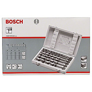 Bosch Professional 2607019323 Auger bit-Hex Shank 6pc 450mm, Black/Silver, 450 mm