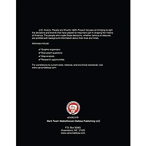 Mark Twain People and Events US History Workbook for Middle School, American History High School Books, Social Studies Classroom or Homeschool Curriculum