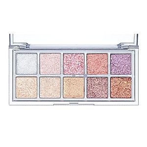 Mise Rom&nd better than eye palette 00 Light and Glitter Garden Color,Powder